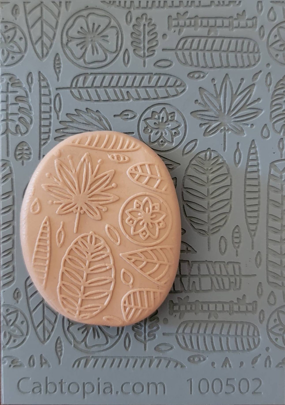 Cabtopia Leaves and Stuff Texture Mat for Clay Clay - Etsy