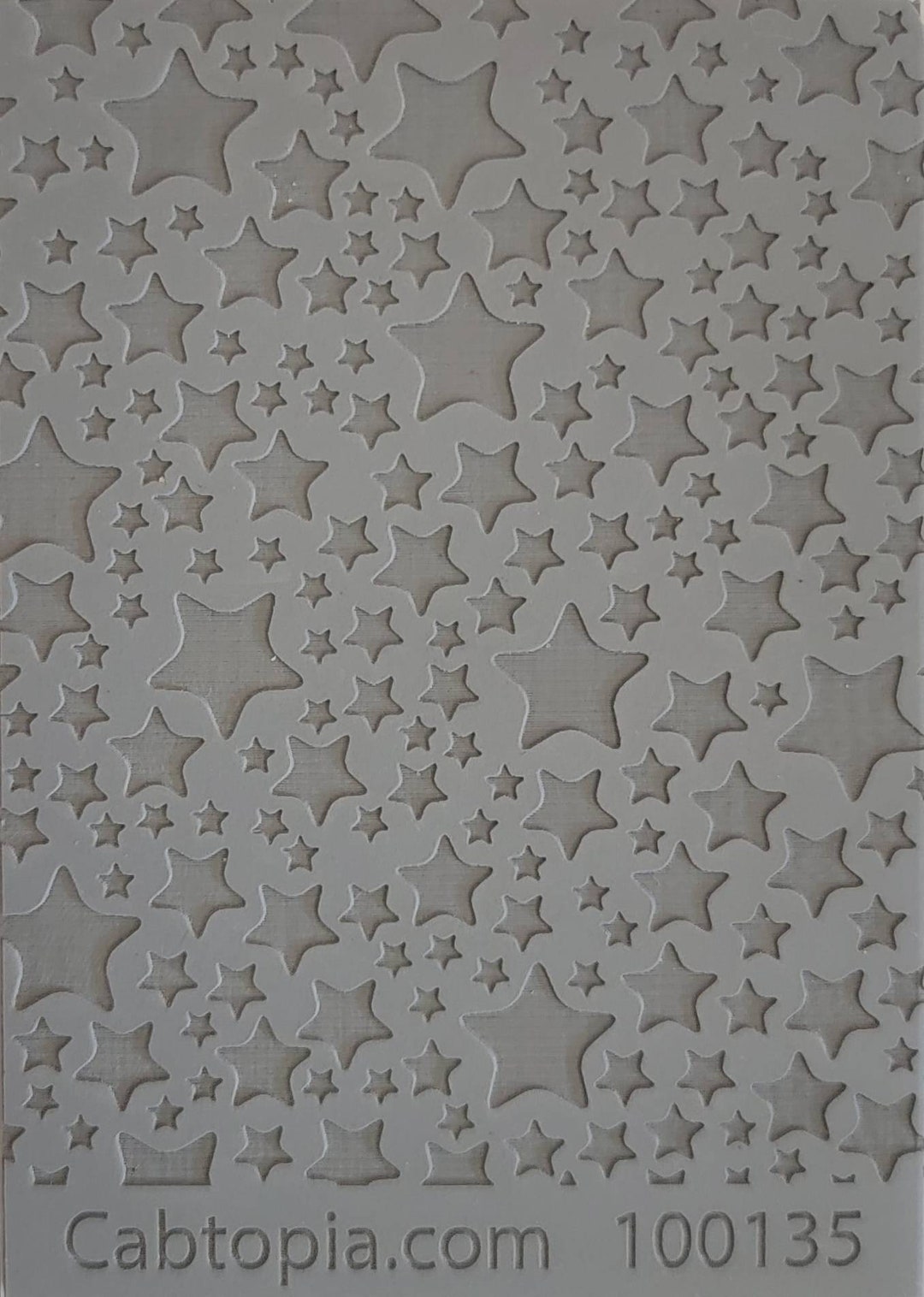 Cabtopia| Stars | Texture Mat for Clay| Clay Pattern Stamps| Textures ...