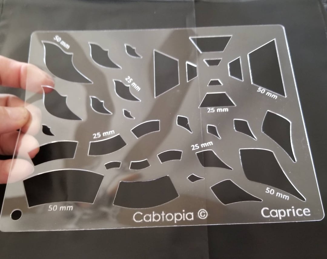 Caprice Template...cabochon, Lapidary, Jewelry - Etsy