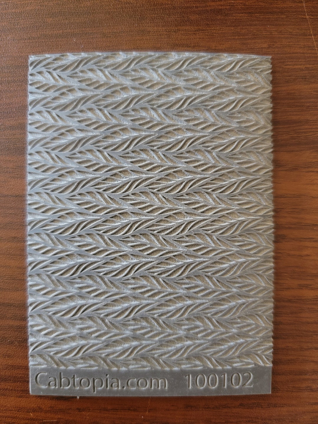 Cabtopia| Leaves Texture Mat for Polymer Clay| Clay Pattern Stamps ...