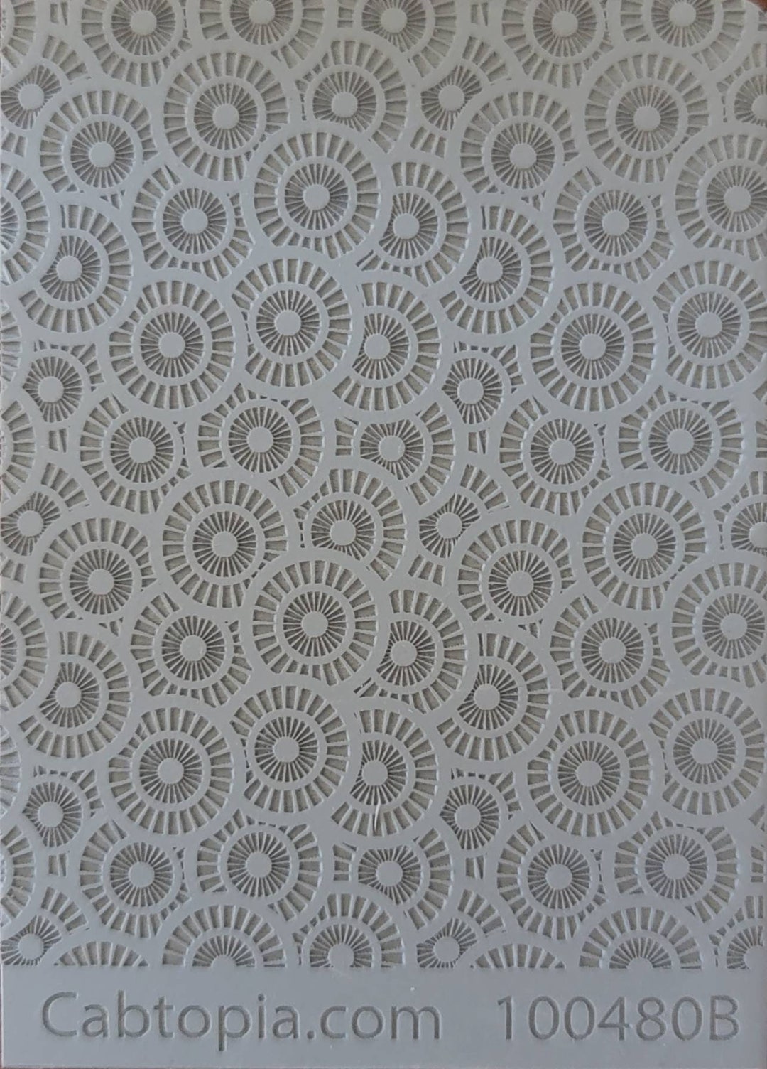 Cabtopia | Spires | Texture Mat for Clay| Clay Pattern Stamps| Textures ...