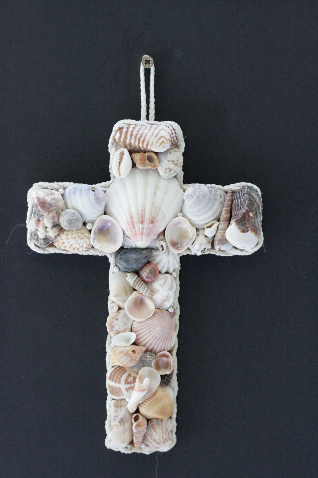 Seashell Cross #3 - Etsy