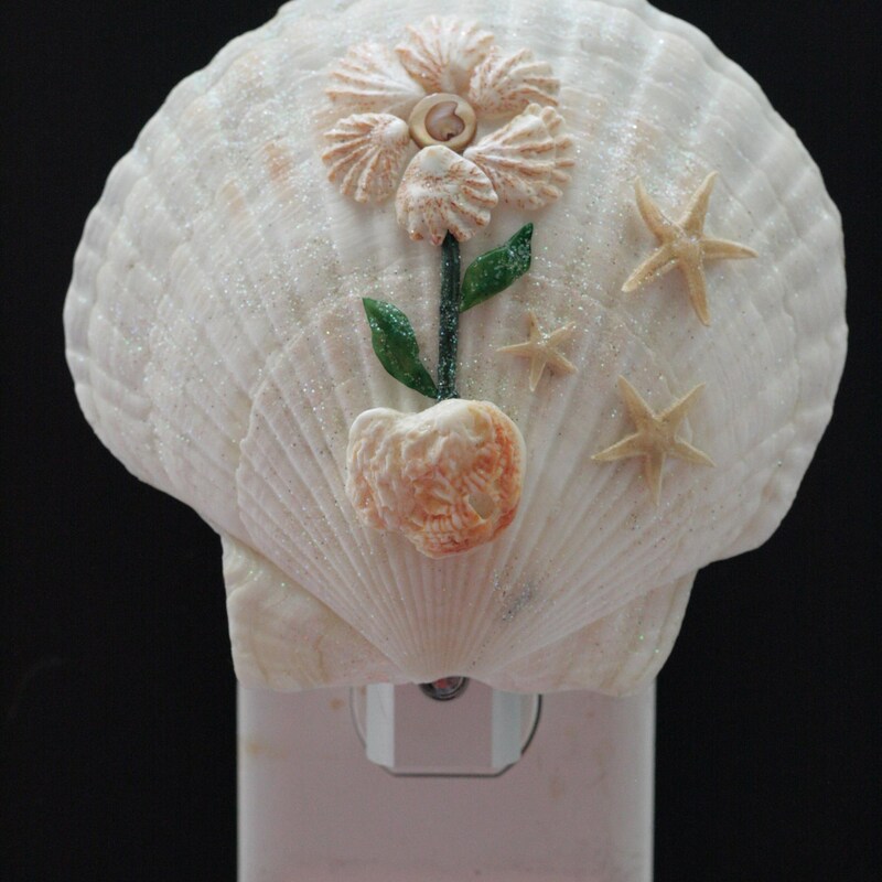 Seashell Night Light - Etsy