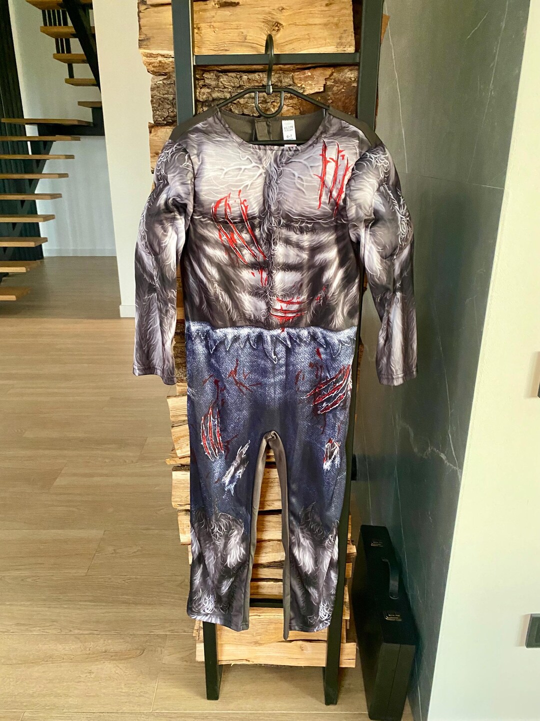 Kids Werewolf Costume With Muscles | Halloween Wolf Outfit for Boys or ...