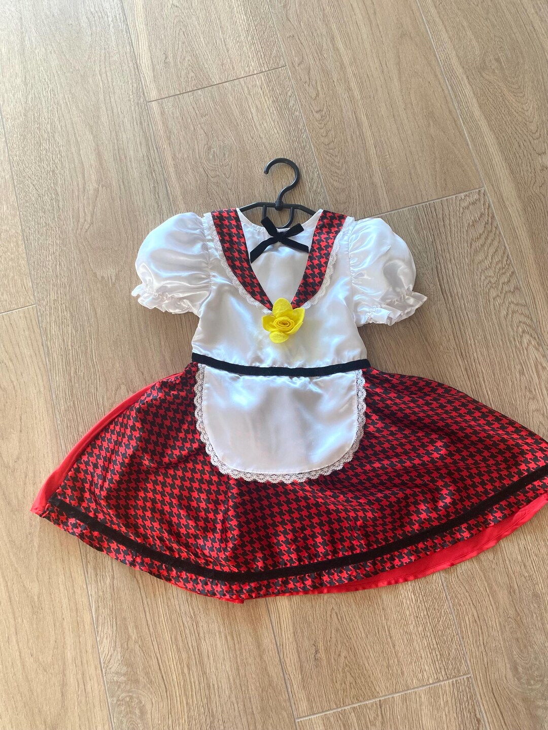 Little Red Riding Hood Costume: Toddler Dress-up Outfit (3-4 Years) - Etsy