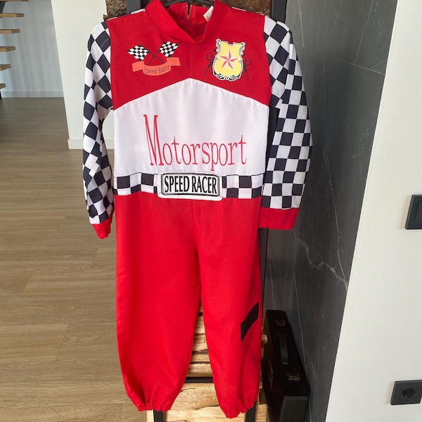 Racing Car Driver Costume - Etsy