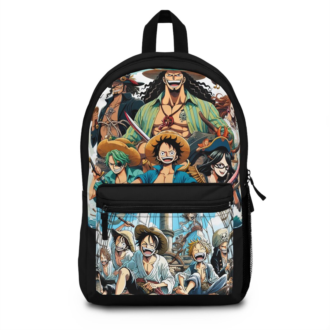 One Piece Backpack, One Piece Bag, Anime School Bag, Backpack for Anime ...