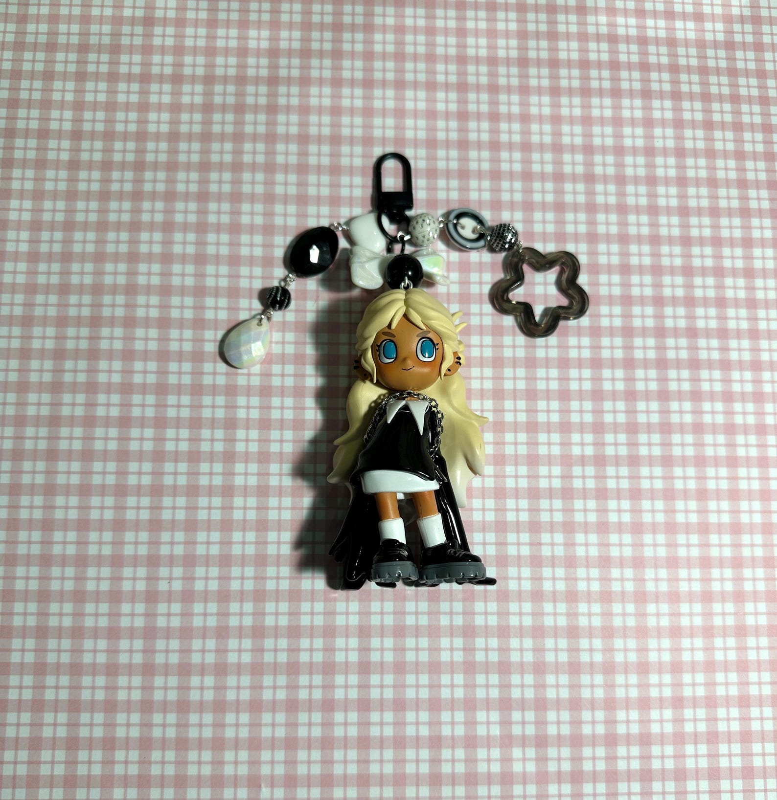 Lil Peach Riot Loading! Series Figure Beaded Charm Keychains - Etsy
