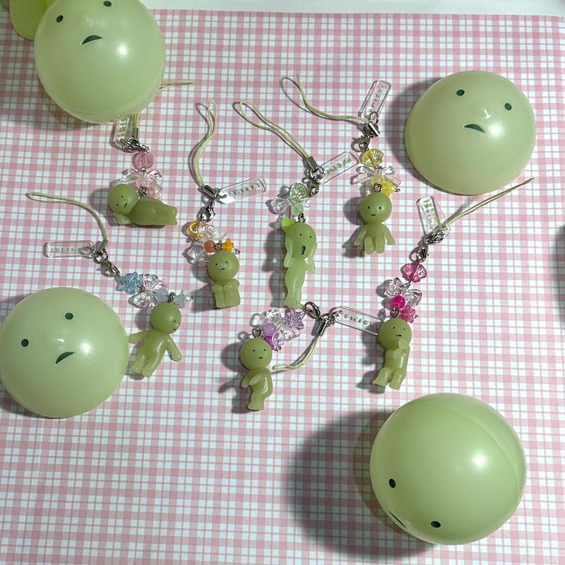 Baby Smiski Keychain - Etsy