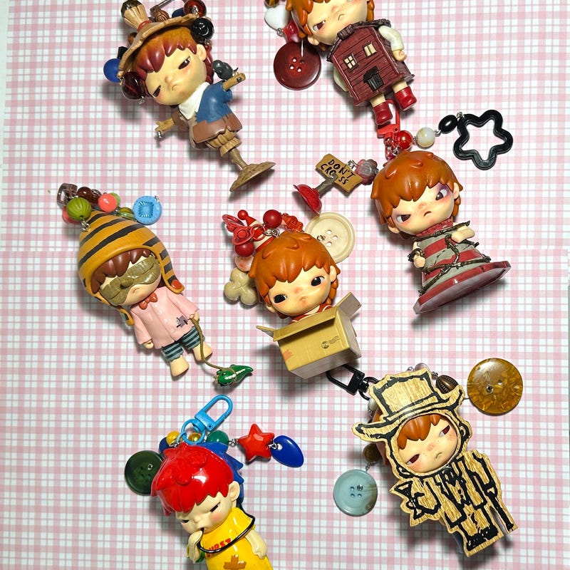 Hirono Keychain - Etsy