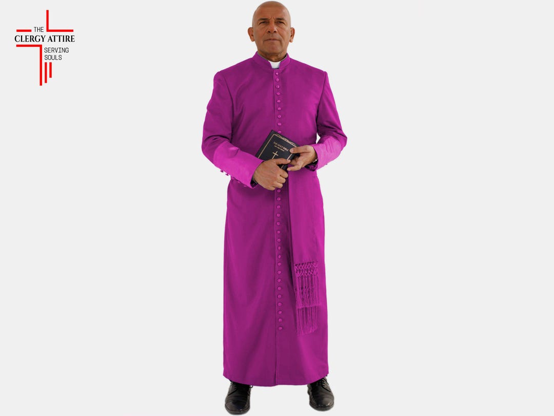 Traditional Roman Cassock | Custom Catholic Clergy Robe | Barnabas Mens ...