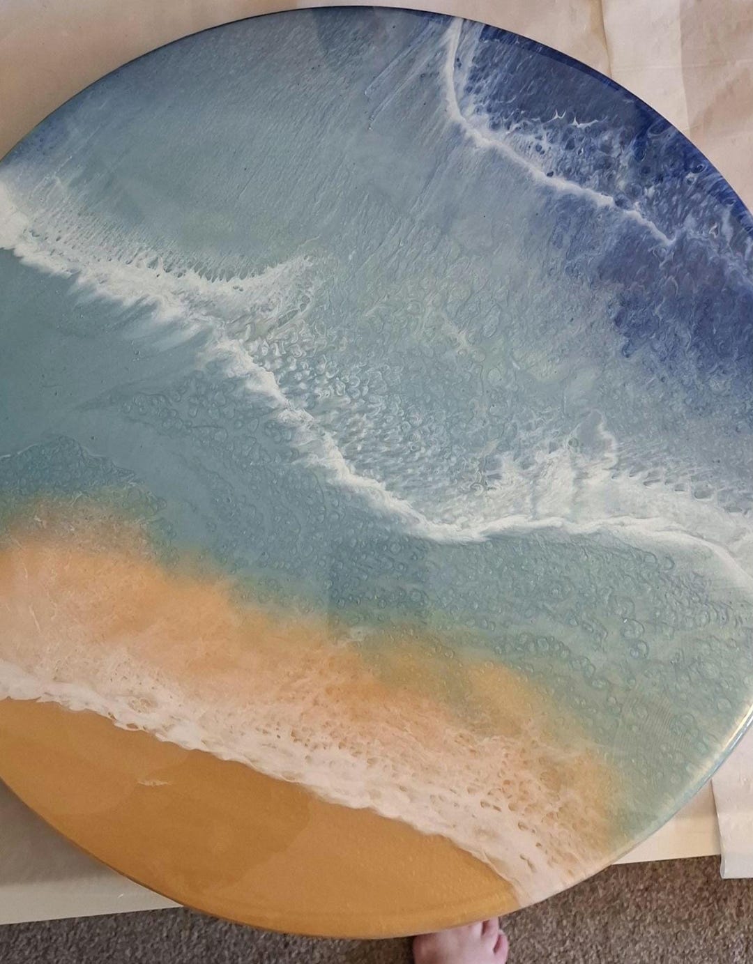 Gentle Seascape Lazy Susan. A Beautiful Addition to Your Dining ...