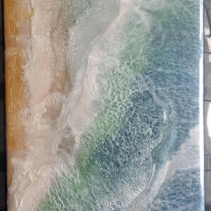 Beautiful Sea and Beach Themed Side Table. Perfect Size, Wooden Based ...