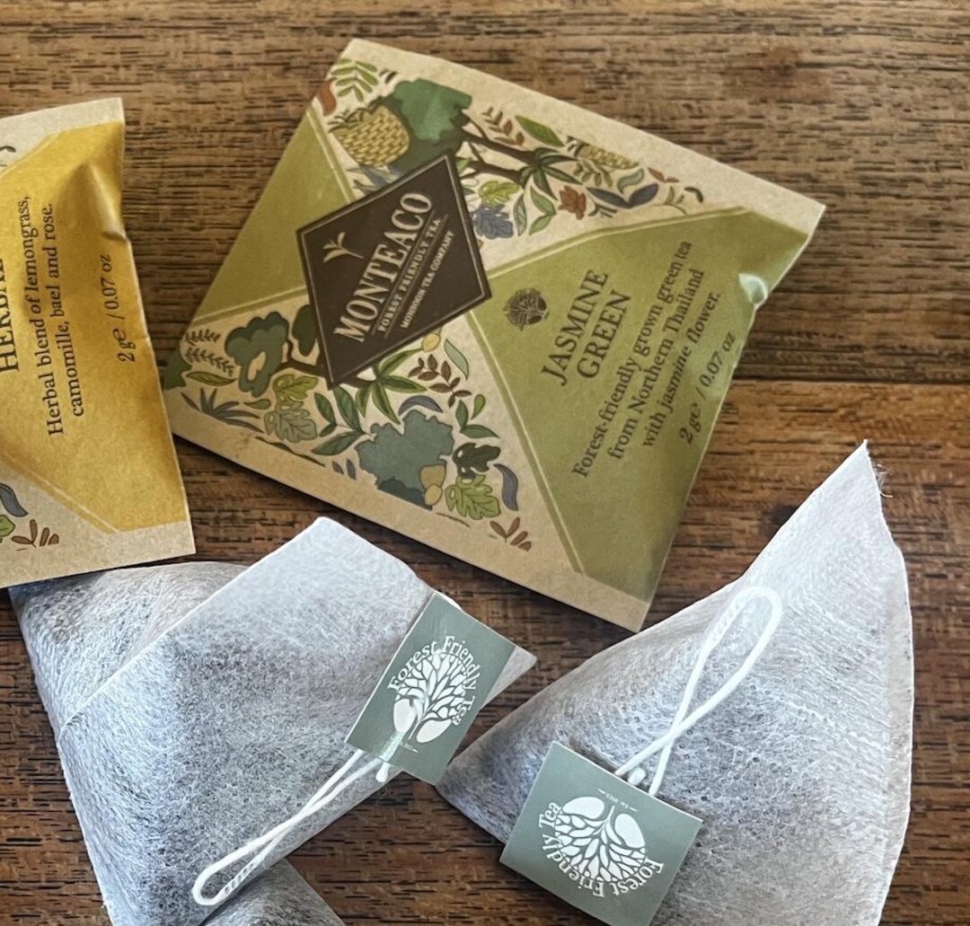 Tea Bag Sachets Pack - Jasmine Green Tea (100pcs) - Etsy