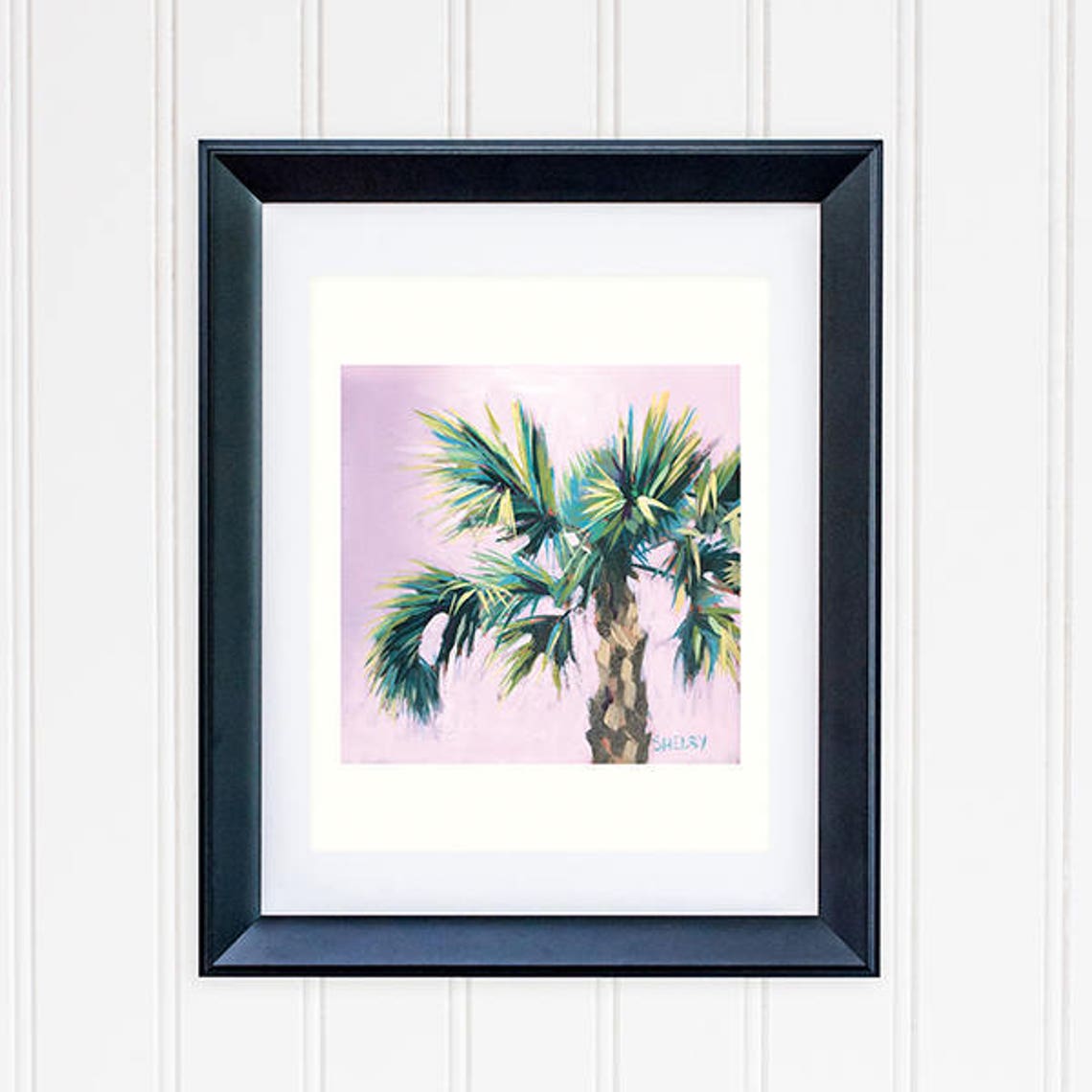 Set of 4 Palm Tree Prints Tree Print Bundle Tropical Tree | Etsy