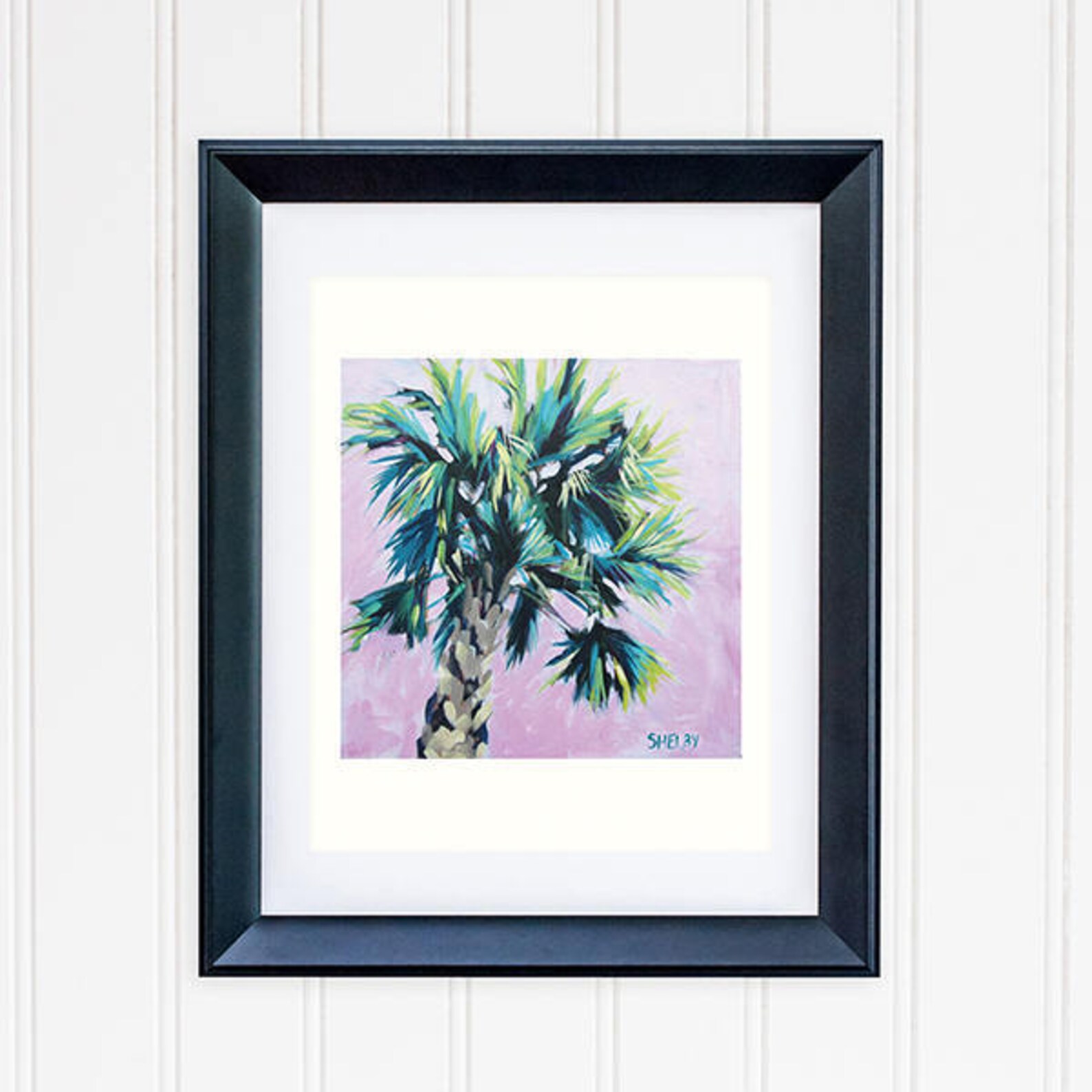 Set of 4 Palm Tree Prints Tree Print Bundle Tropical Tree | Etsy