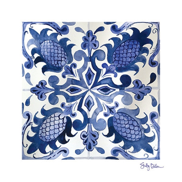 Talavera Tile 4x4 - Etsy