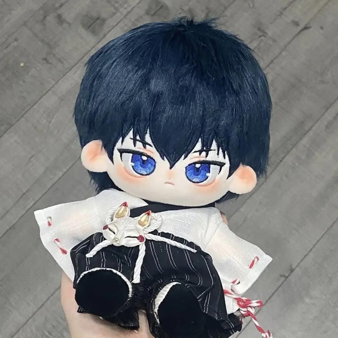 Stuffed Blue Lock Isagi Yoichi 20cm Cotton Doll Gift Toys for Girls ...