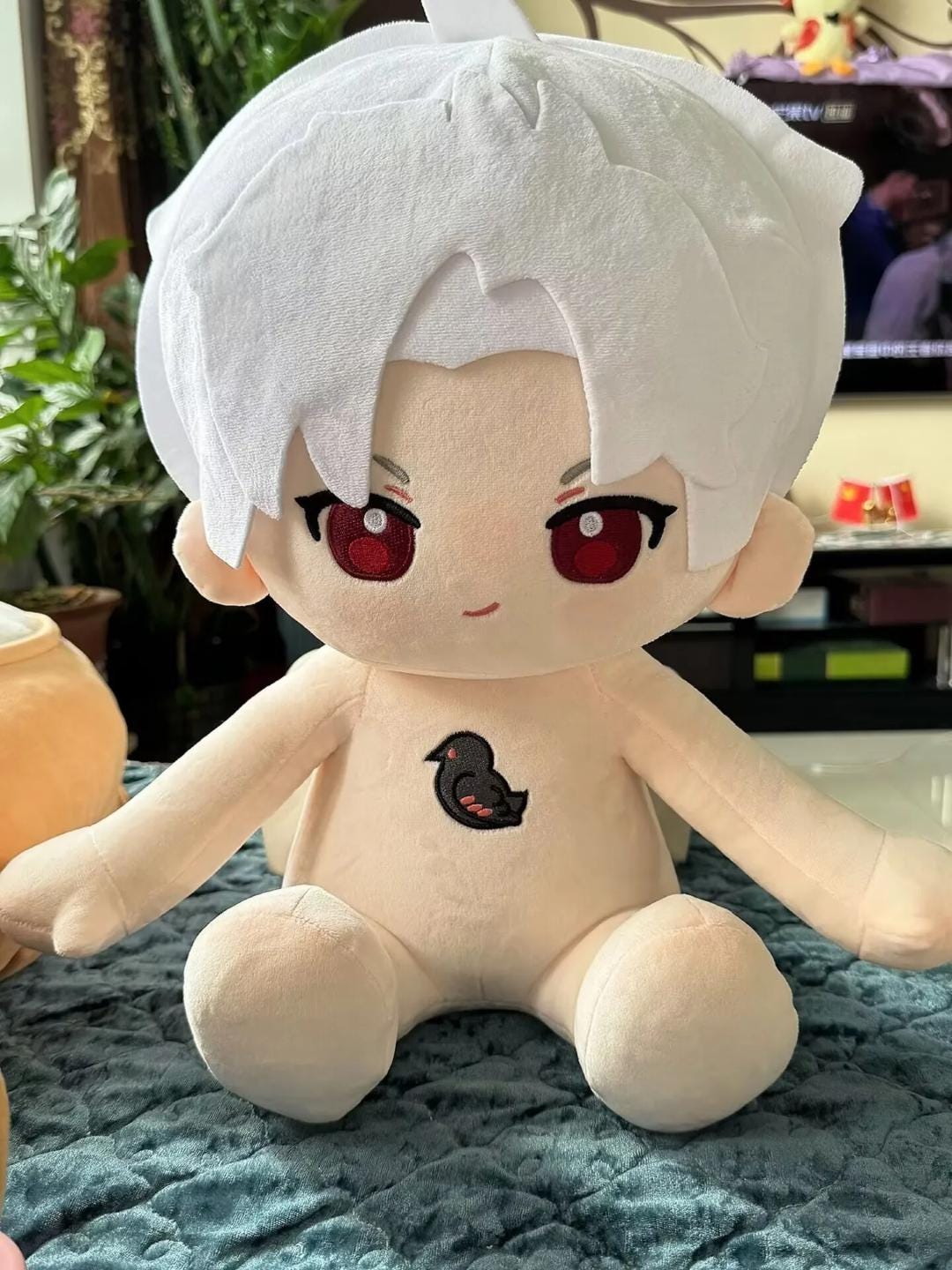 Anime Love and Deepspace Qing Che Sylus Doll Body Dress up Toys Sitting ...