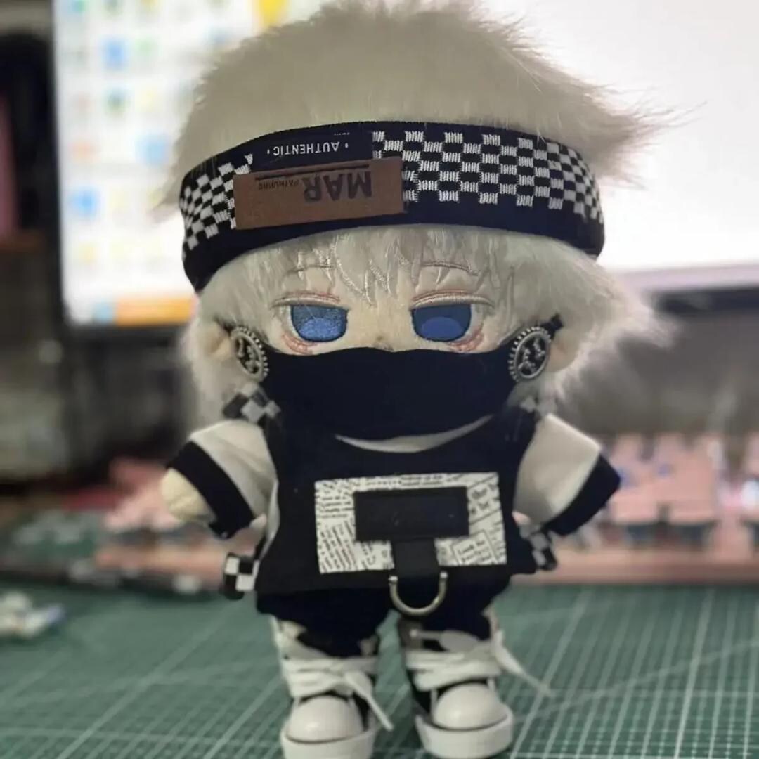 20cm Jujutsu Kaisen Gojo Satoru Cotton Doll Toys for Boys Girls ...