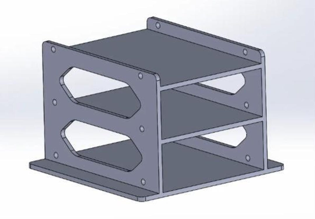 Stackable 2.5” SSD Mount Tray | 3D Printed Hard Drive Organizer ...