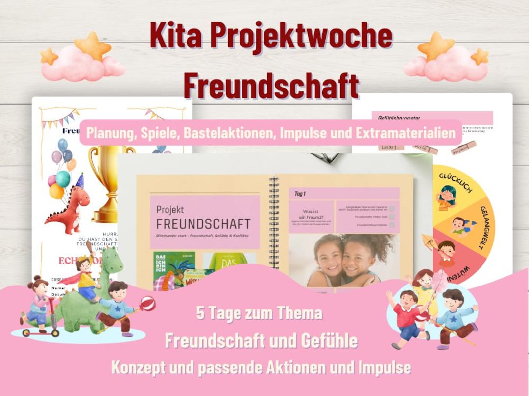Friendship Daycare Children Feelings | Project Project Week Friends ...