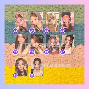 TWICE SANA Official Photocards - Etsy