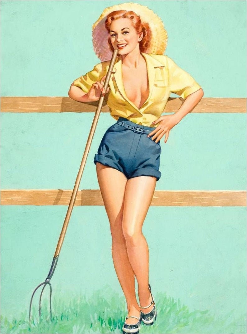 Frush First Best Of Pearl Frush Pin Up Girls Photo Etsy