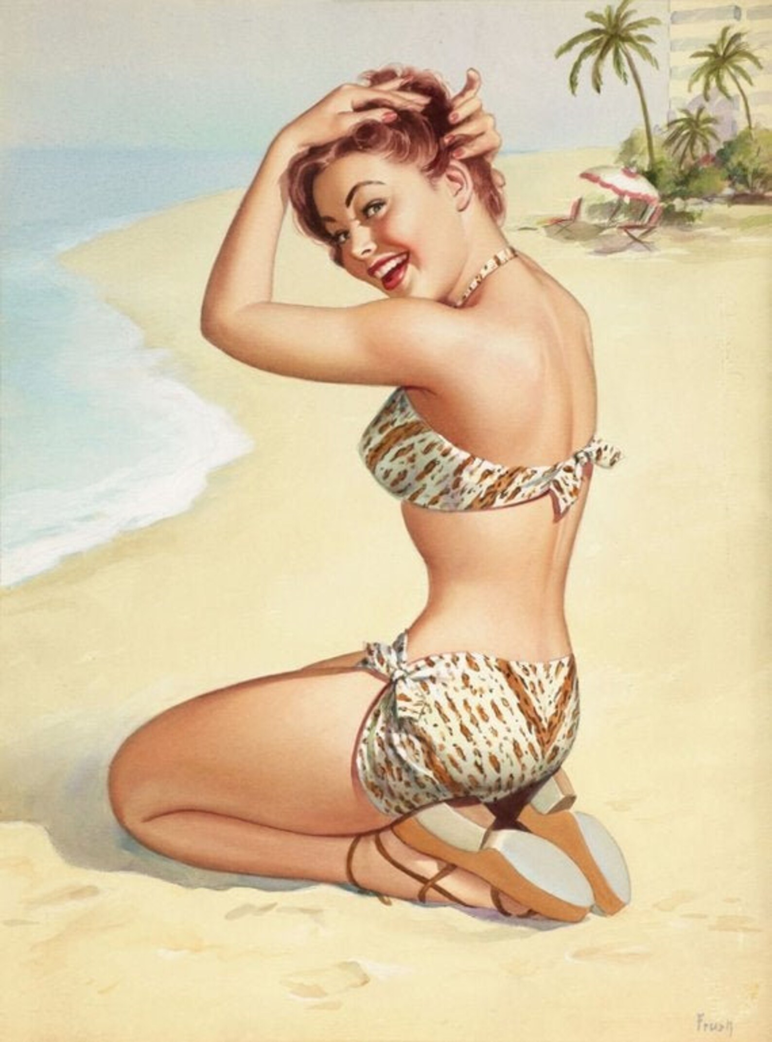 Frush First Best Of Pearl Frush Pin Up Girls Photo Etsy