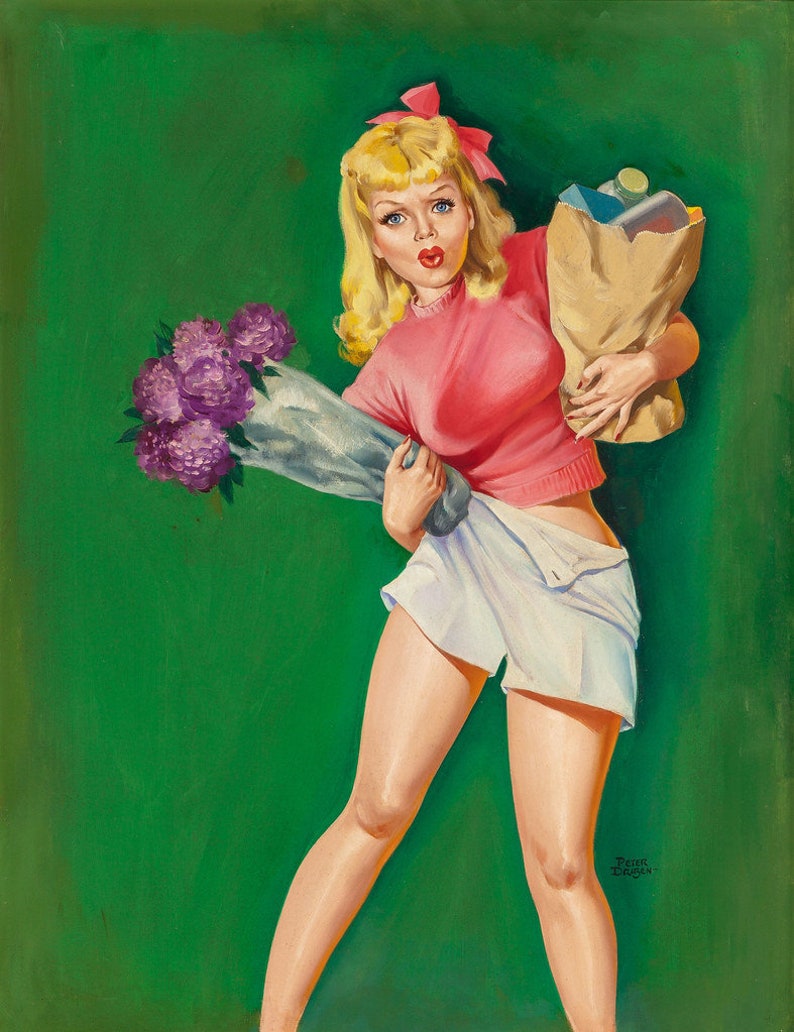 Bottle Blondes Driben Blondes Pin up Art Pin up Girl Photo - Etsy