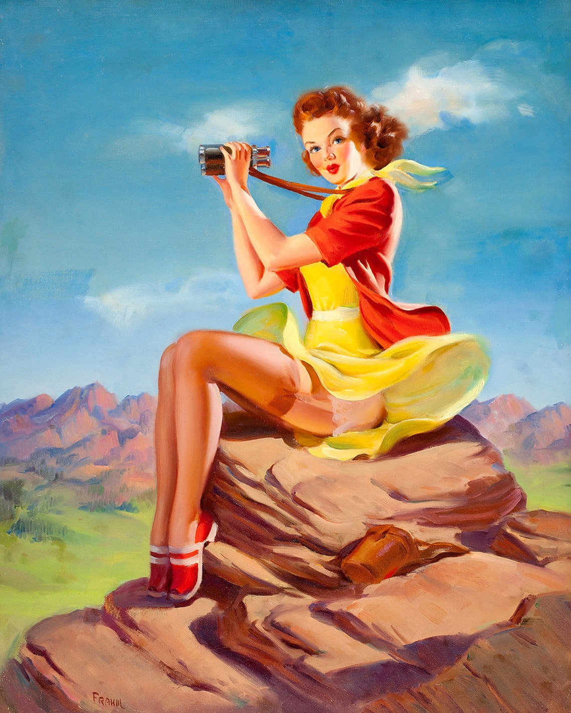 Best Of Arty Art Frahm Pin Up Girl Art Photo Collection Etsy