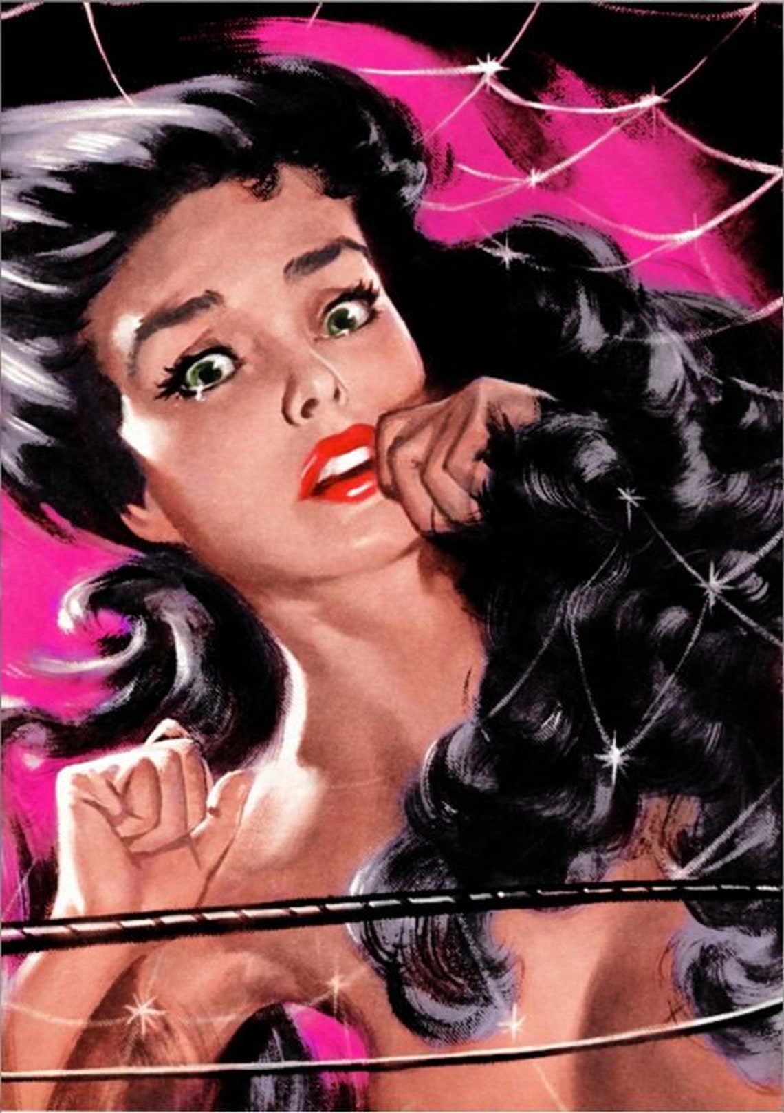 Harold Mccauley Pin Up And Pulp Art Best Of Harold Pin Up Etsy