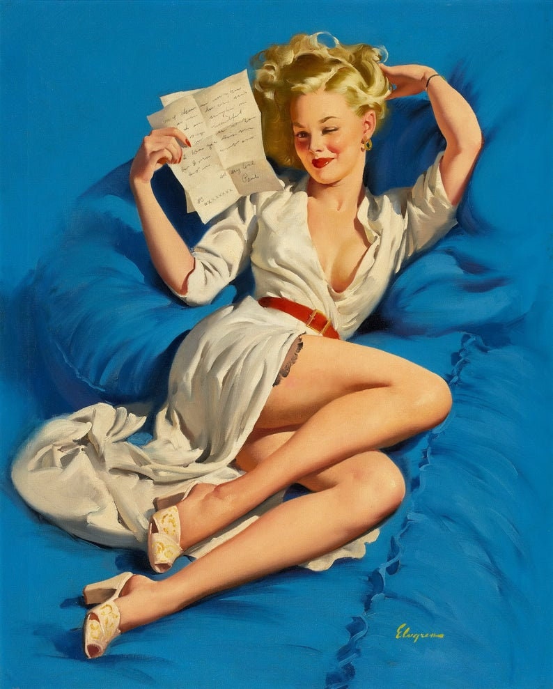 Reading Is Sexy Reading And Book Pin Up Girl Photo Etsy