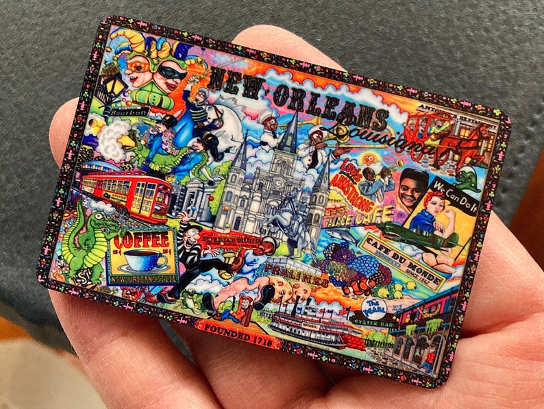 New Orleans Magnet - Etsy
