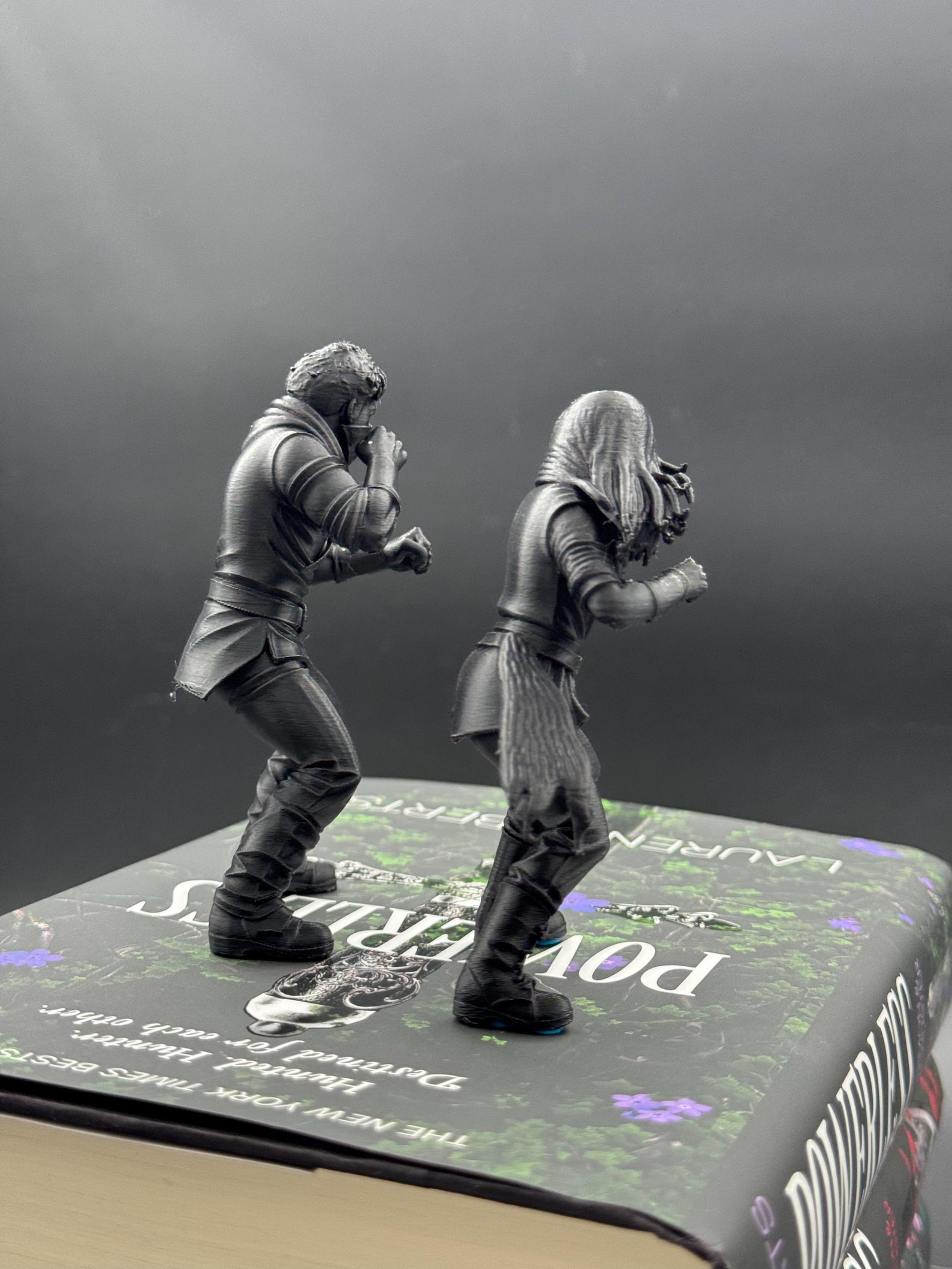 Kai Azer & Paedyn Gray Figurines – Powerless Series by Lauren Roberts ...