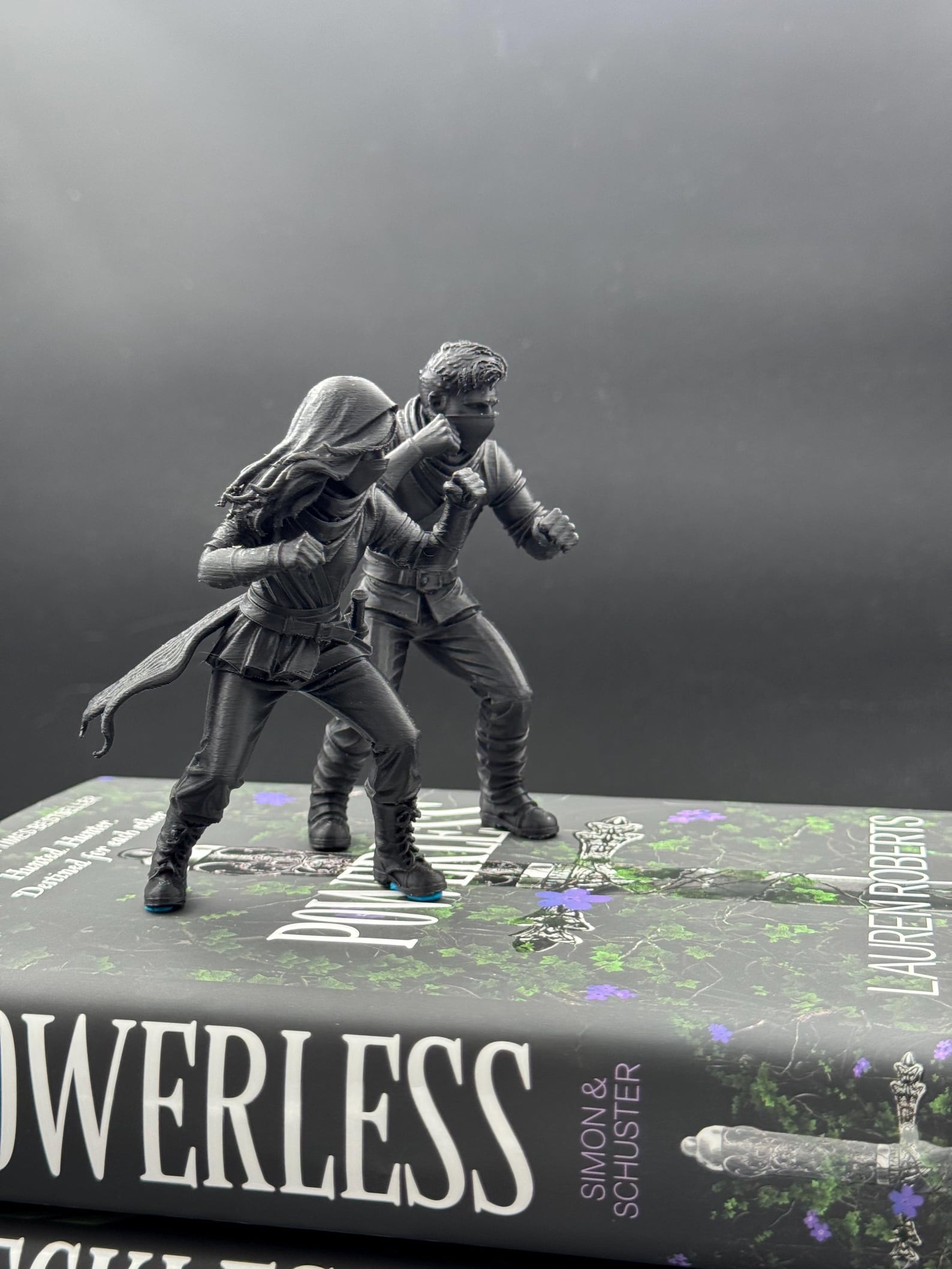 Kai Azer & Paedyn Gray Figurines – Powerless Series by Lauren Roberts ...