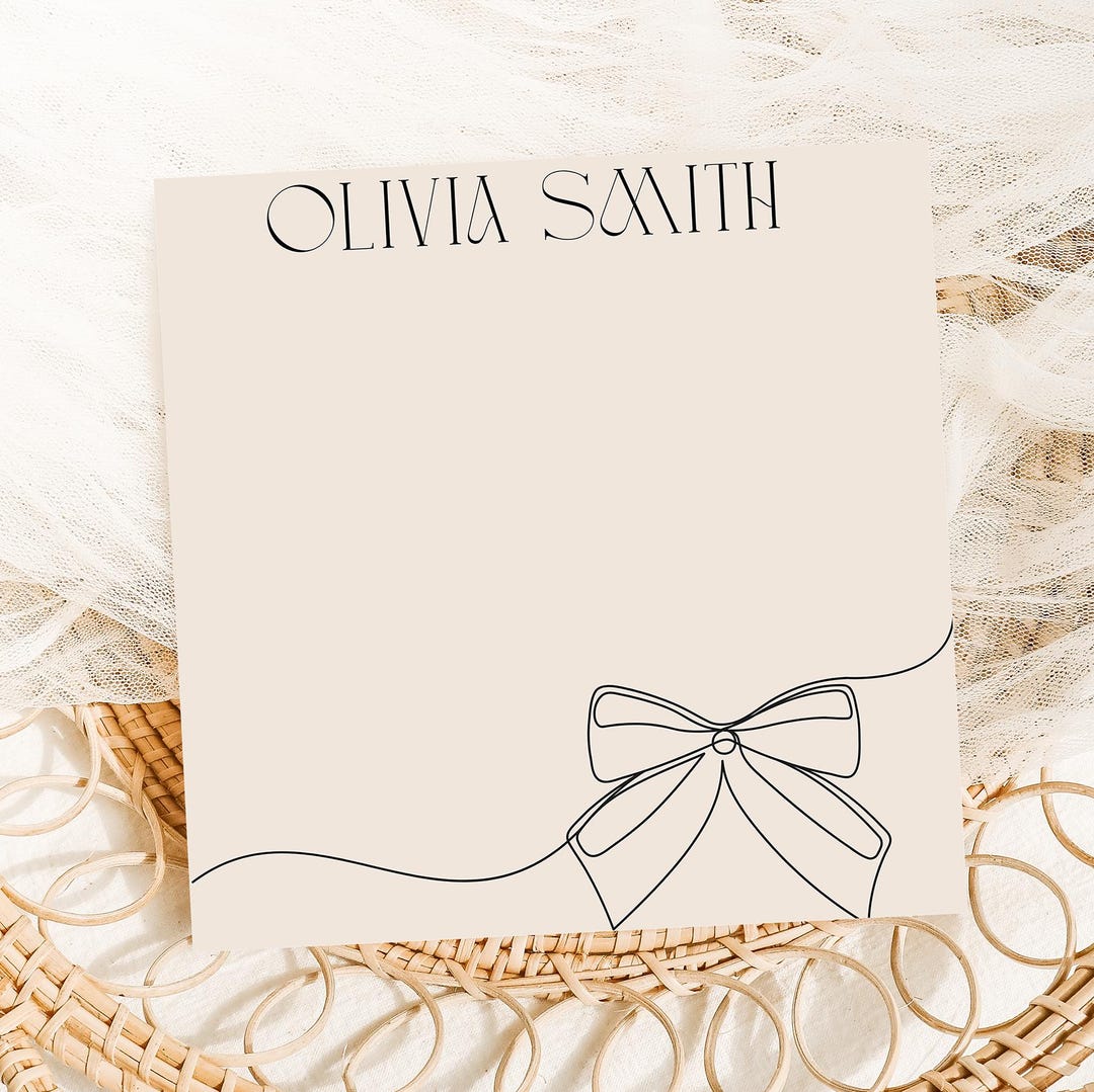 Personalized Post-it® Note Pads With Name, Custom Sticky Notes, Custom ...