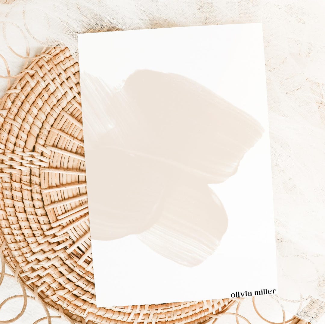 Custom Boho Sticky Note Pads, Custom Sticky Notes, Custom Office ...