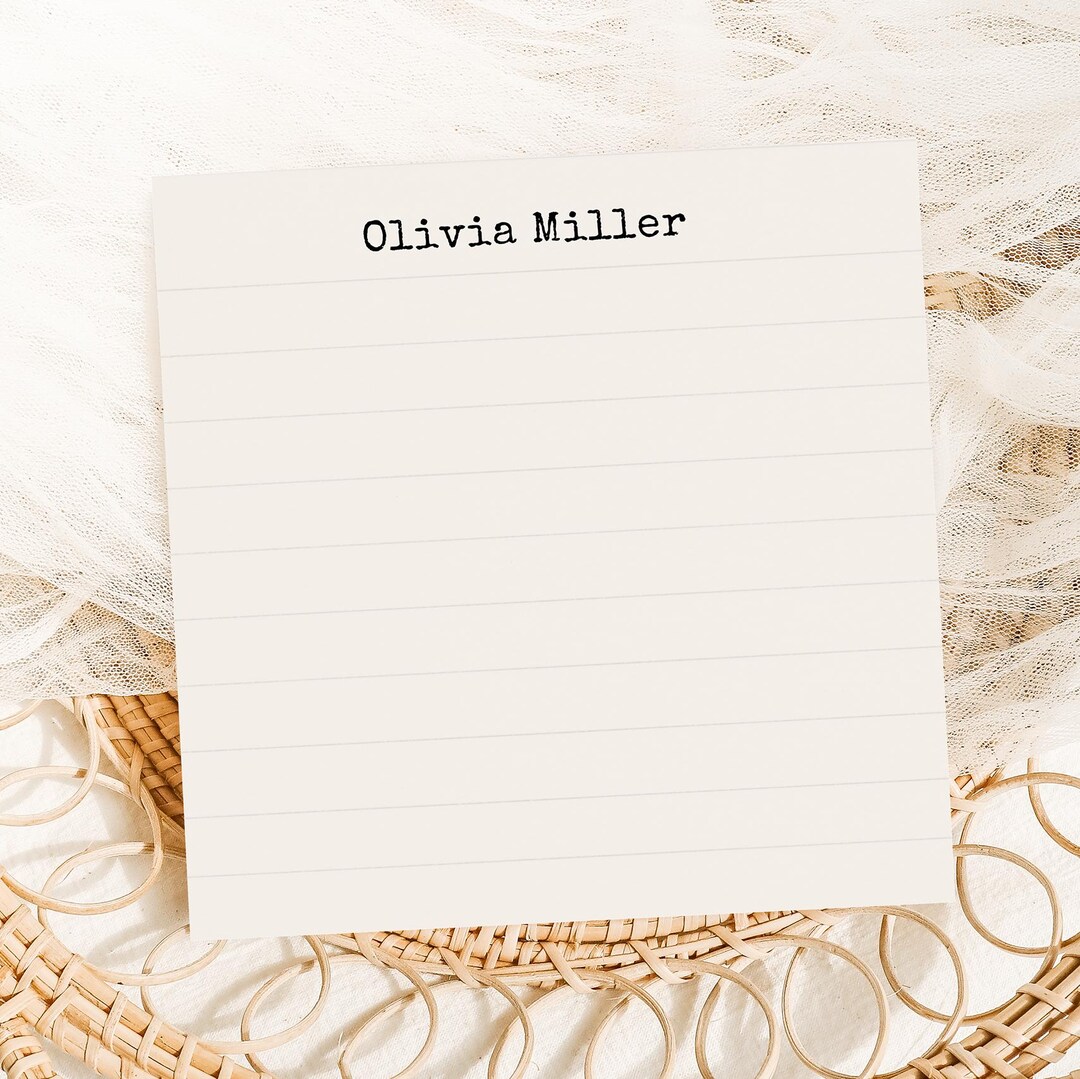 Personalized Post-it® Note Pads, Custom Sticky Notes, Custom Office ...