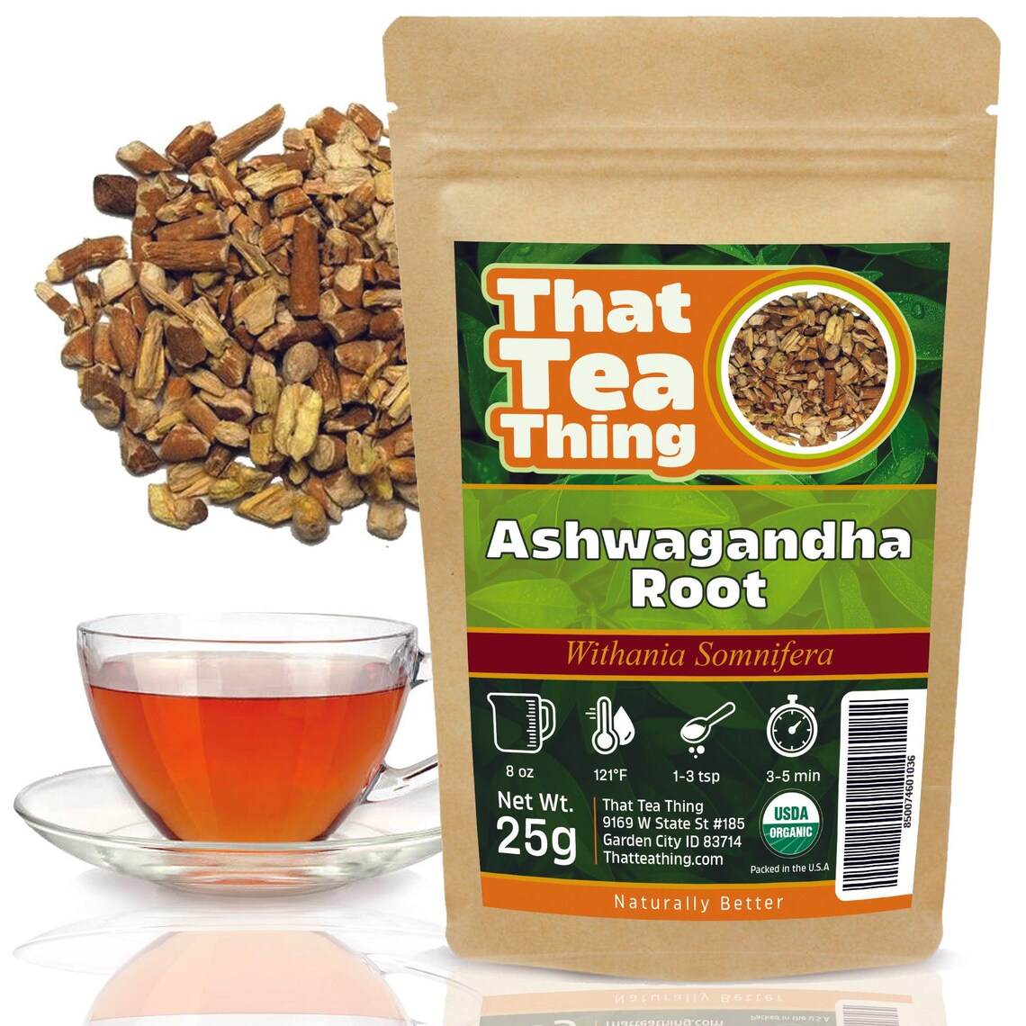 Ashwagandha Root: Loose Leaf Herbal Tea - Etsy