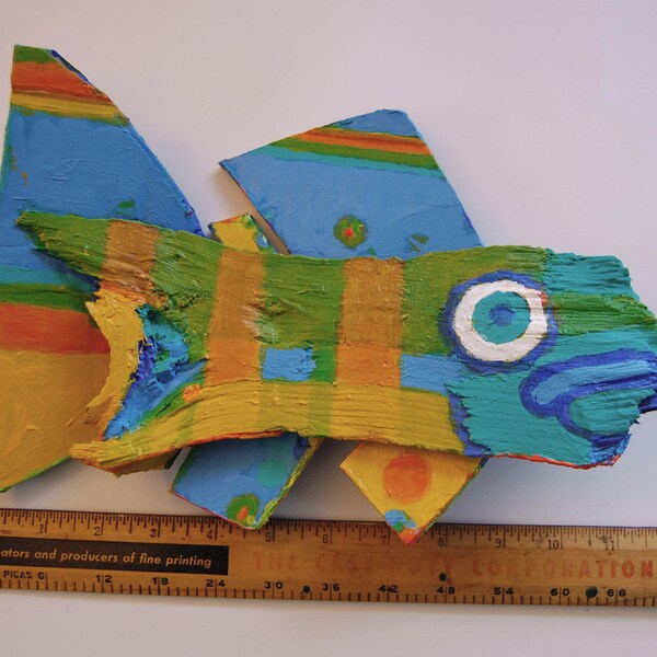 Whimsical Fish Art - Etsy