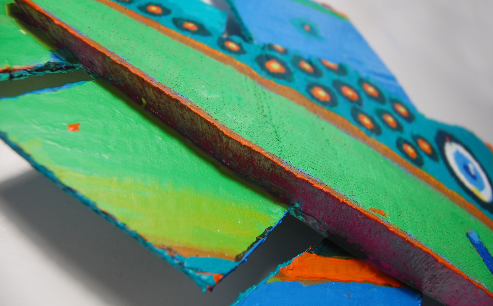 Fish Eat Fish Wood Fish Art - Etsy