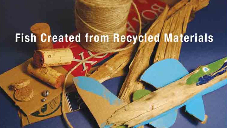 Fish Eat Fish Wood Fish Art - Etsy