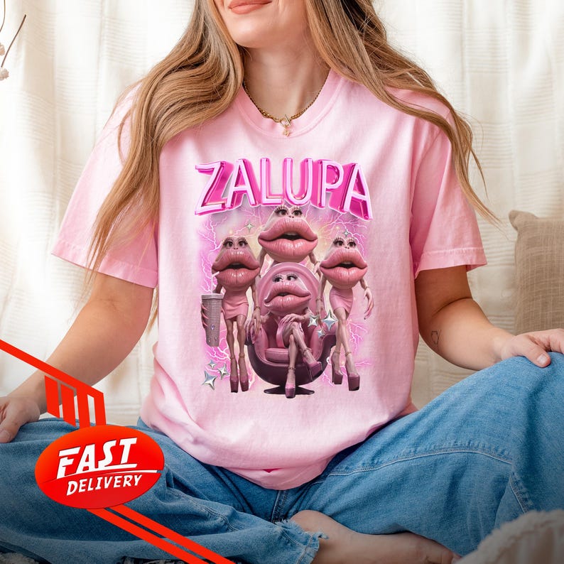 Zupa Lupa Funny Meme Shirt, Lupazalupa Tee, Zalupa Graphic Tees ...