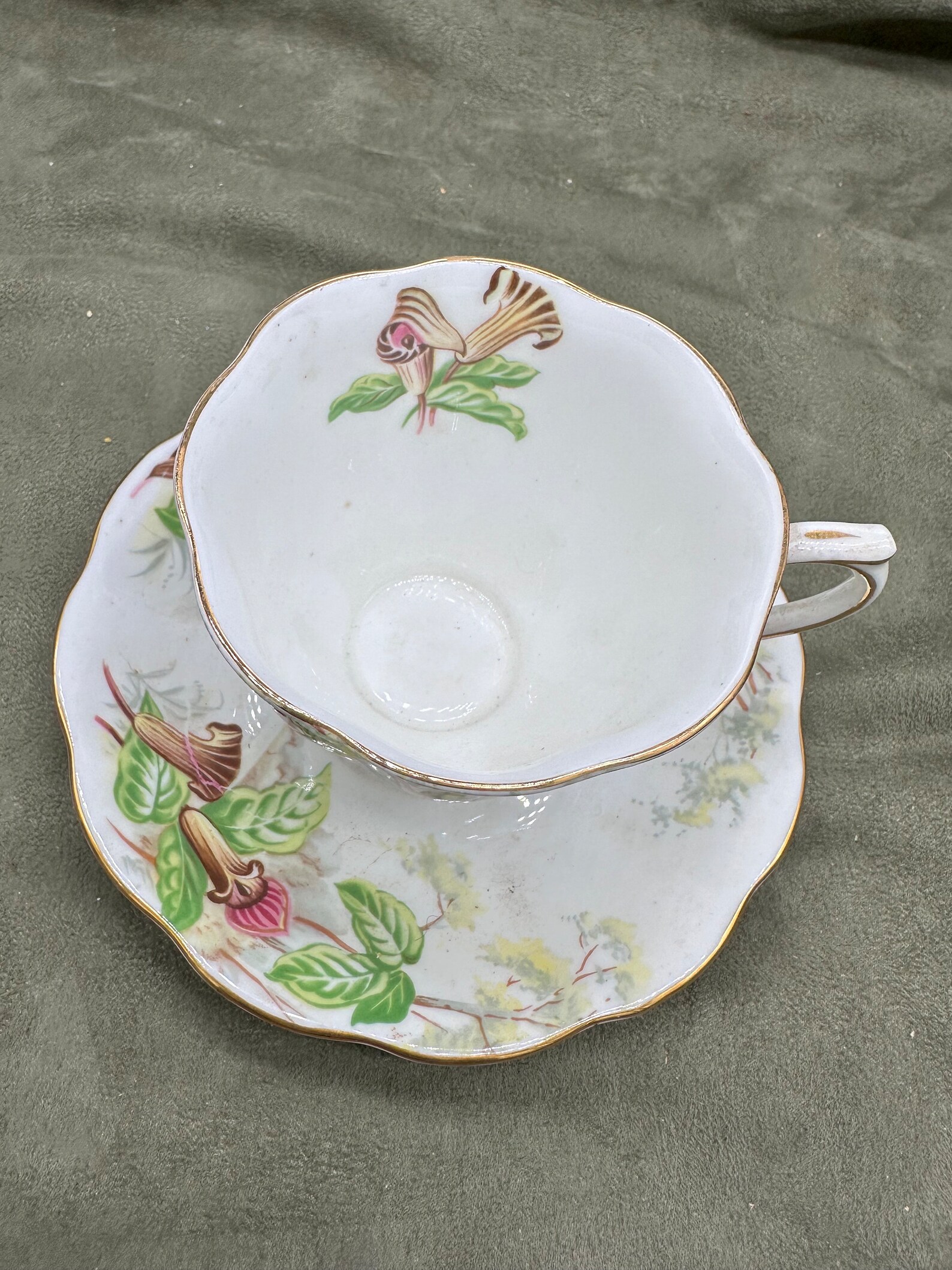 Rare Royal Albert Jack in the Pulpit Bone China Tea Cup and Sauced - Etsy