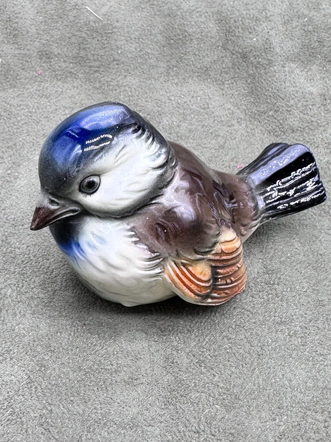 Porcelain Goebel Bird Figurine Brown W. Germany - Etsy