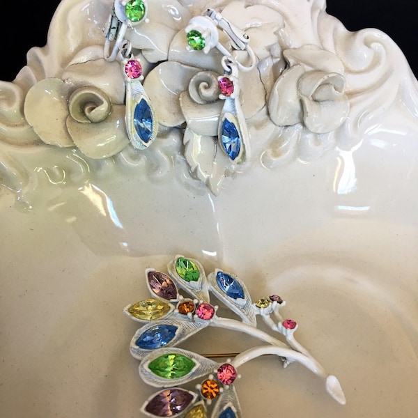 Multi Colored Brooch - Etsy