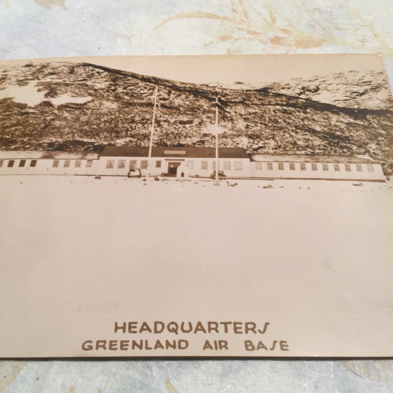 Boreas Rex Sends Greetings Greenland Airfotce Base | Etsy