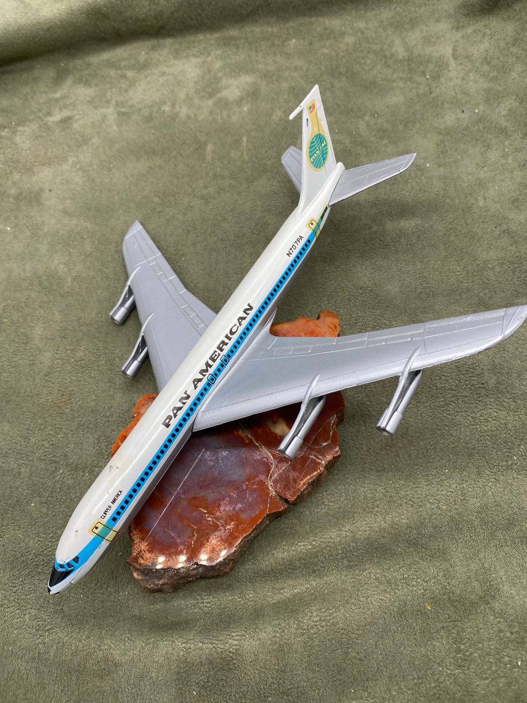 Aero Mini Boeing 707 Pan American Airlines 1:239 Scale Diecast Model ...