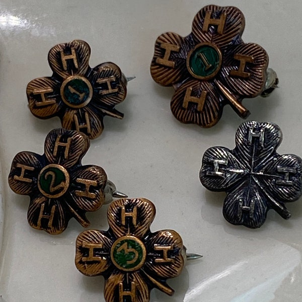 4 H Service Pins - Etsy